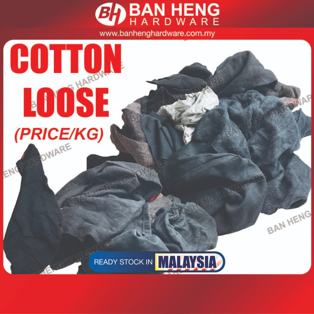 1KG Cotton Loose / Kain Buruk / Kain Lap / 碎布 | Shopee Malaysia