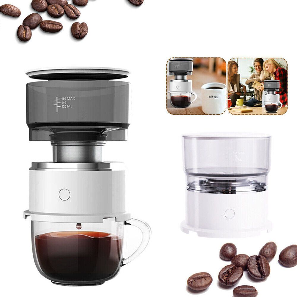 Portable Coffe Brewer Machine Mini Automatic Dripper Coffee Maker ...