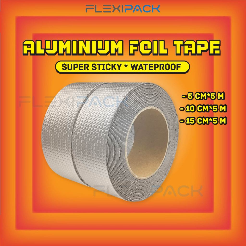 Aluminium Foil Waterproof Tape Self Adhesive Tape Butyl Tape Crack ...