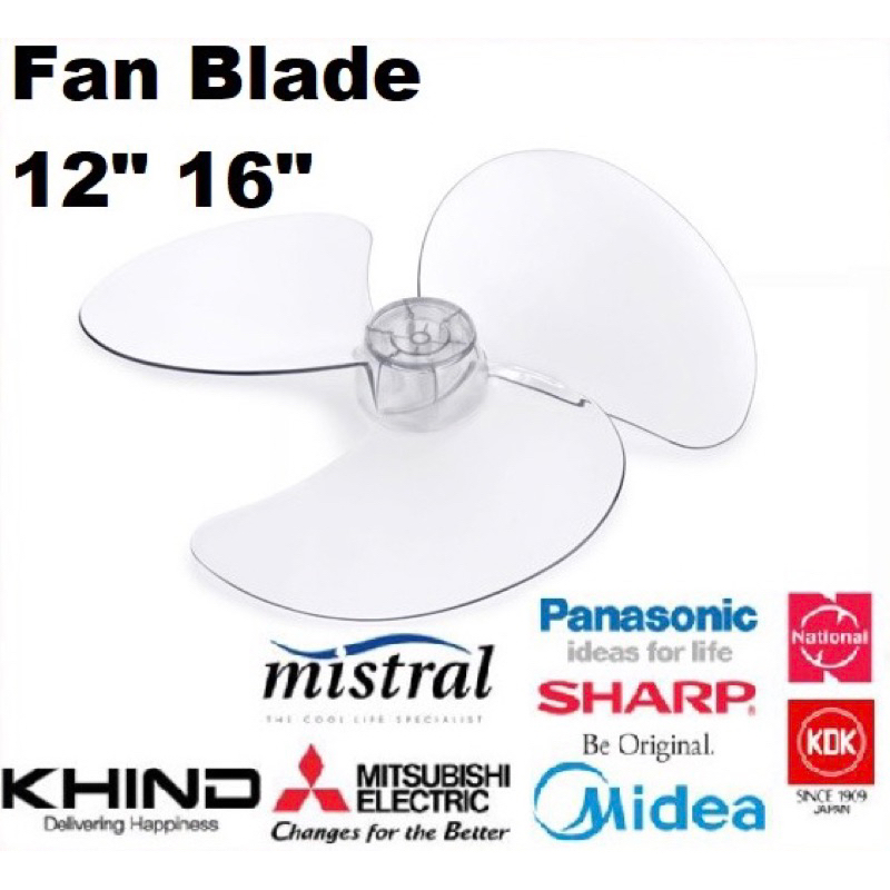 Universal Multi Fan Blade 12/16 inch | Shopee Malaysia