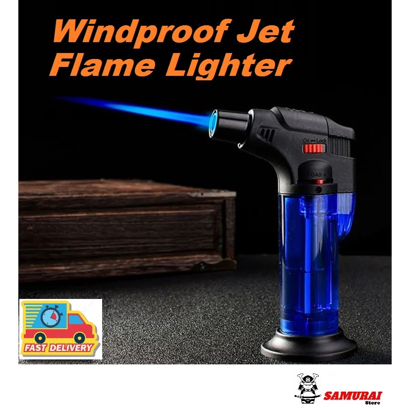 API TORCH Windproof Jet Flame Lighter /Butane Gas Jet Torch Lighter ...