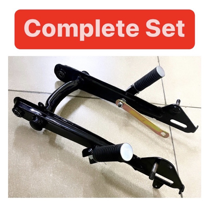 HONDA EX5 HI POWER EX5 HP HIGH POWER C70 GBO FAME SWING ARM COMPLETE SET BLACK | Shopee Malaysia
