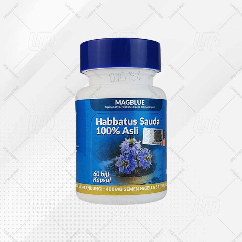 Habbatus Sauda Original HQ MAGBLUE - 60 Kapsul Habbatussauda MEXBLUE ...