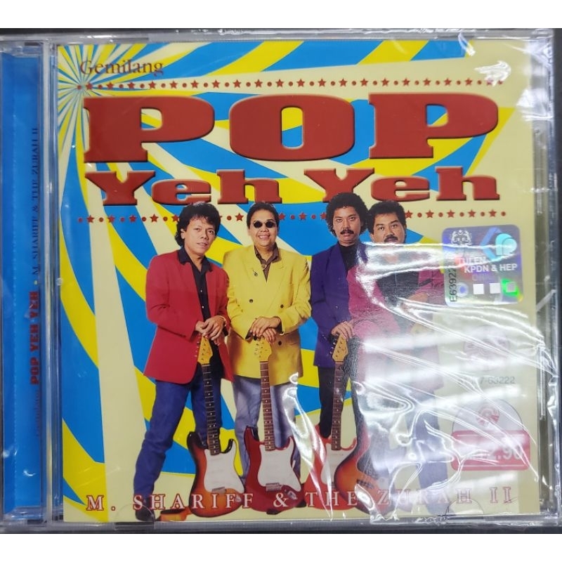 M.Shariff & The Zurah II - Pop Yeh Yeh (CD) | Shopee Malaysia