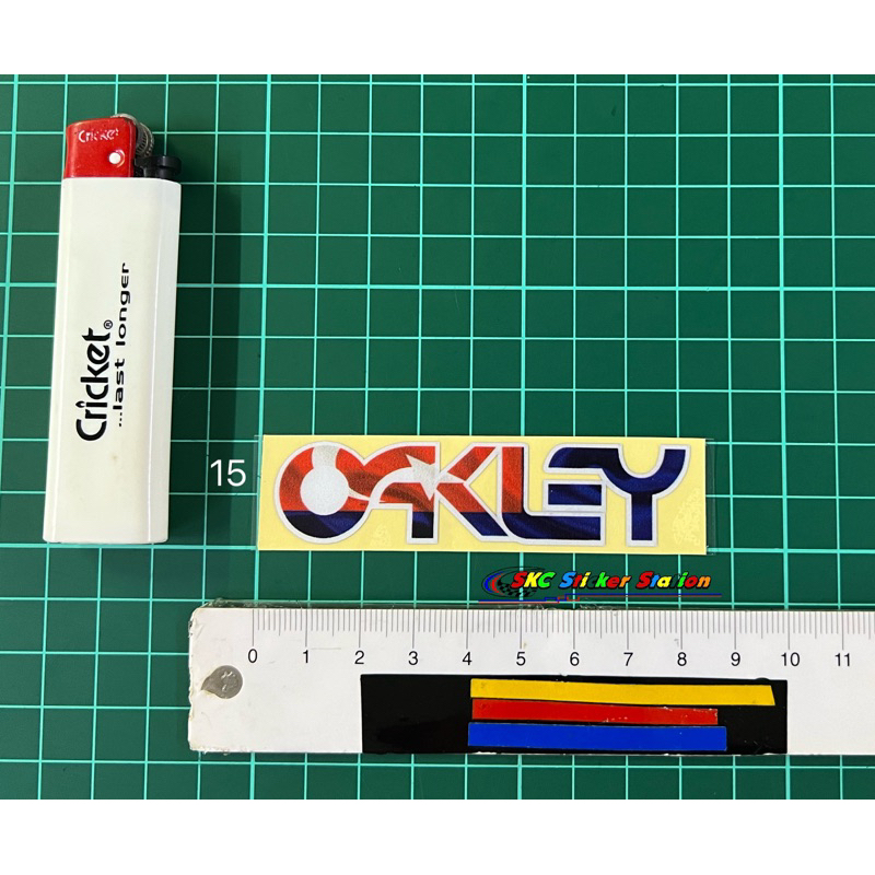 Sticker 0akley / O / 0akley / O@kley Logo Sticker Printing & Cutting ...