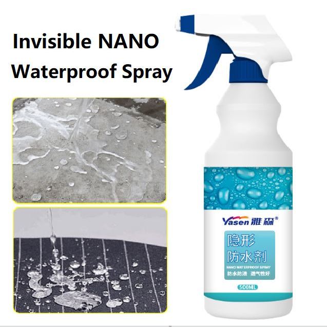 Invisible NANO Waterproof Spray Anti Leak Roof Repair Rain Repellent ...