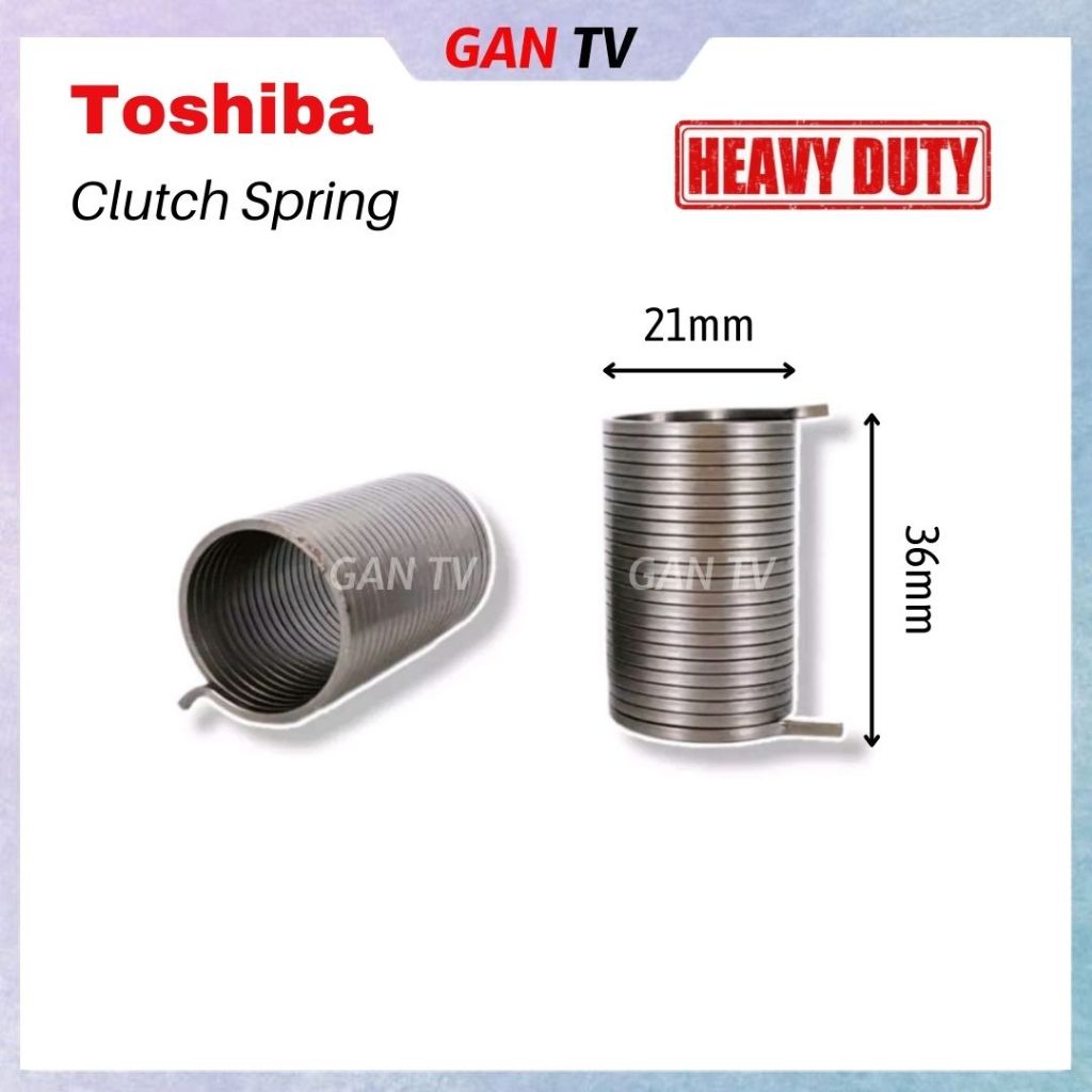 Heavy Duty Toshiba Washing Machine Mechanism Clutch Spring 36mm*21mm ...
