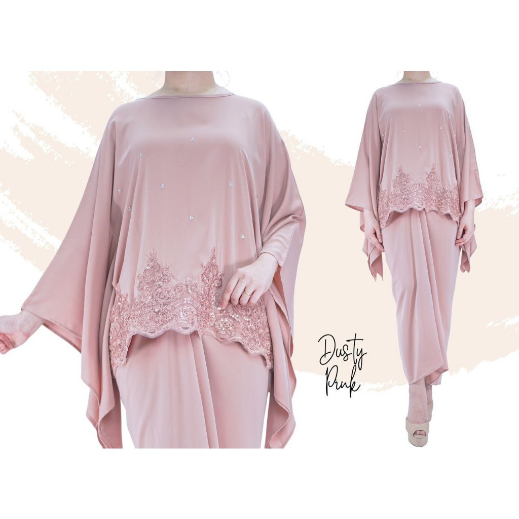 NEW 🖤 KAFTAN TIARA WITH SEMI INSTANT PARIO MUDAH PAKAI😍 | Shopee Malaysia