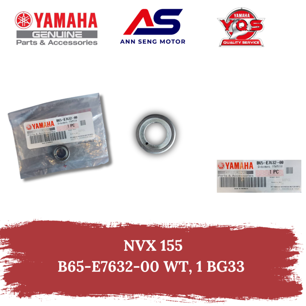 YAMAHA NVX155 WT.,1 BG33 ORIGINAL (B65-E7632-00) | Shopee Malaysia
