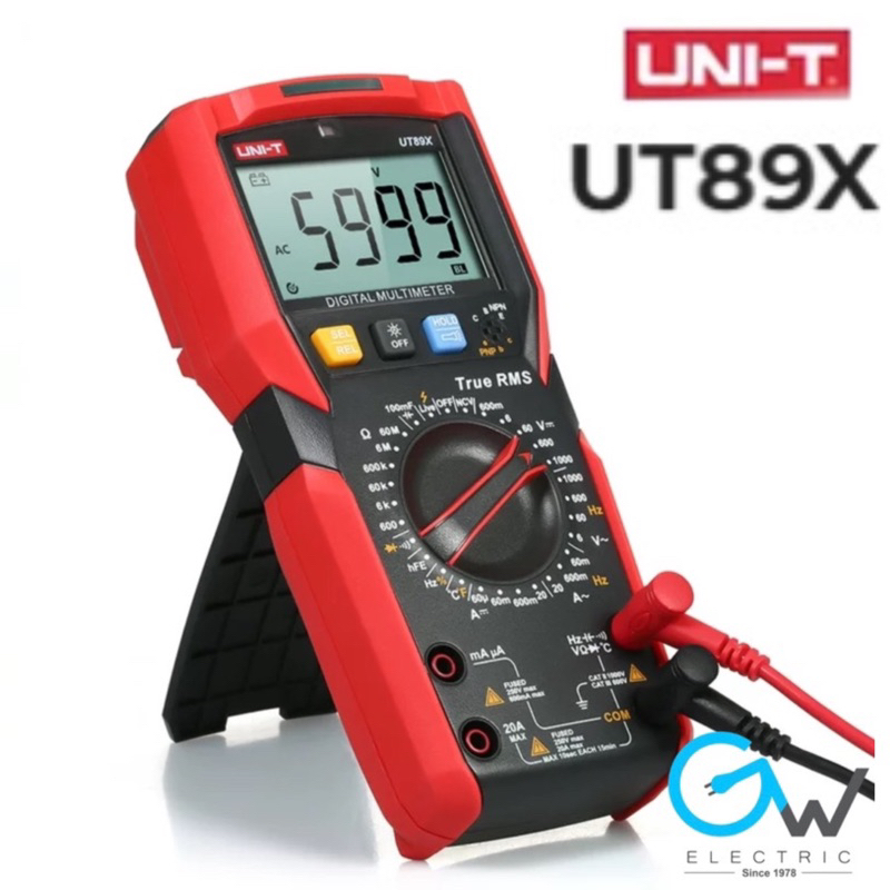 UNI-T UT89X True RMS Professional Digital Multimeter | Shopee Malaysia
