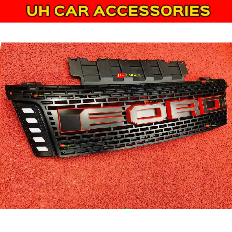 FORD RANGER T6 2012-2015 LED FRONT GRILLE GRILL WITH LED DRL | Shopee ...