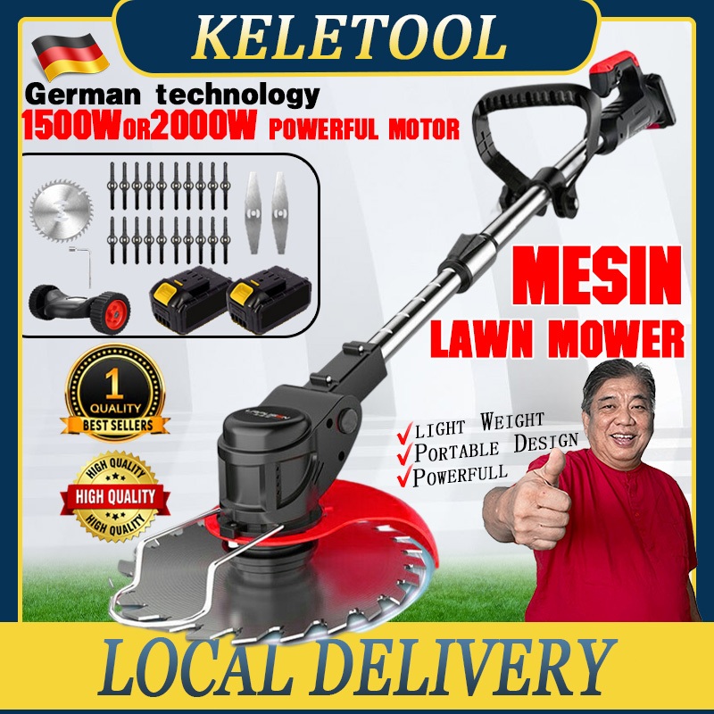 KELETOOL 588VF mesin potong rumput Lawn Mower grass cutter machine ...