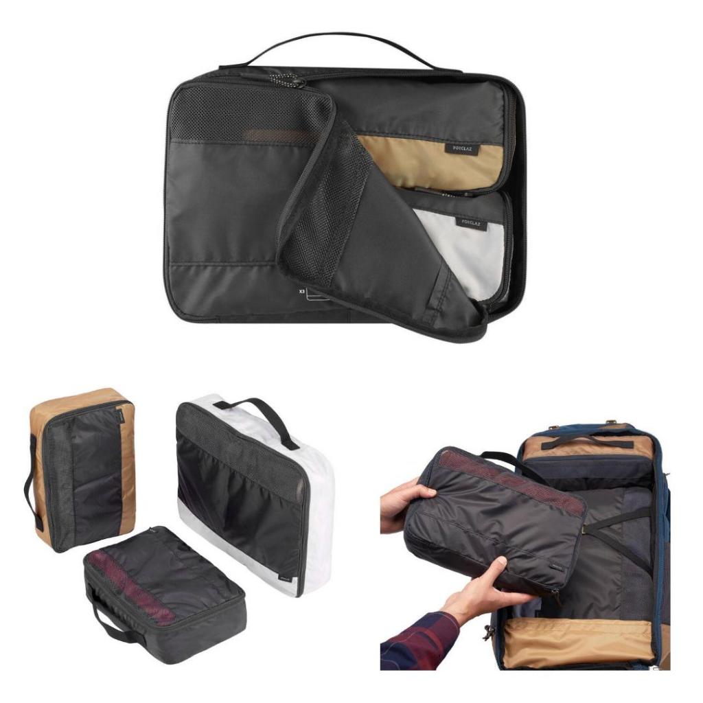 FORCLAZ Trekking set of 3 storage covers (Decathlon original) | Shopee ...