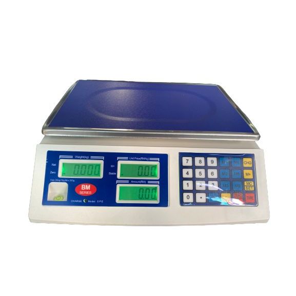 ( SIRIM APPROVED ) 25kg/30kg BM SERIES Pricing Scale/Penimbang Harga ...