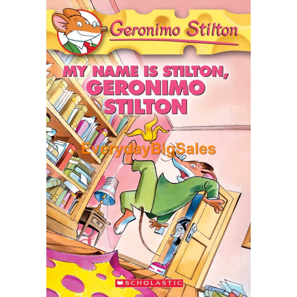GERONIMO STILTON #19: MY NAME IS STITON , GEROMINO STITION | Shopee ...