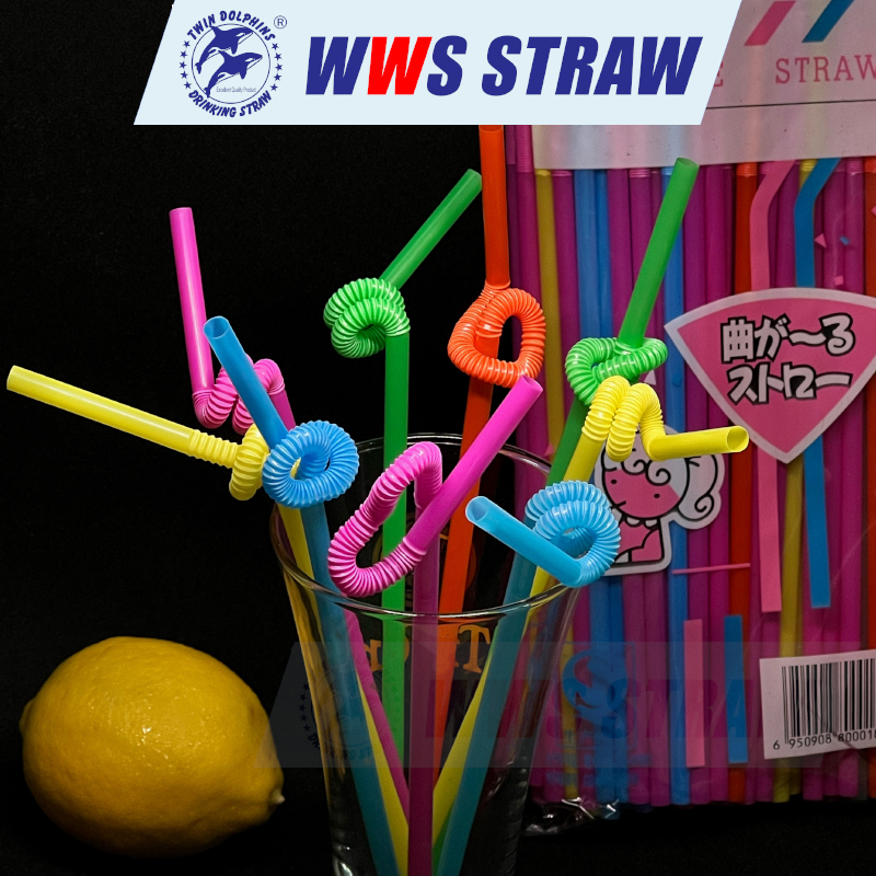 WWS Art Straw / Flexible Art Straw / Flexible Straw - 6mm x 270mm ...