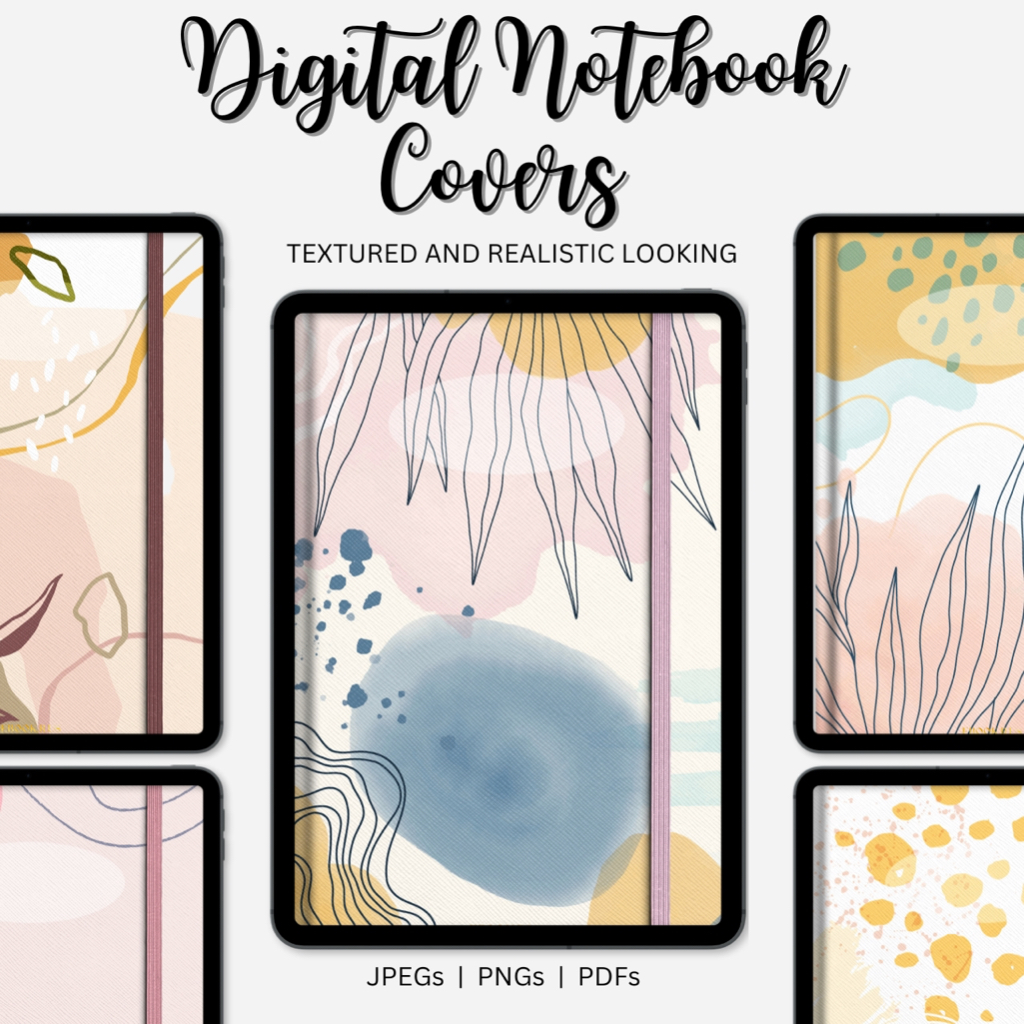 Digital Notebook Cover Planner Cover Goodnotes / Notability / Noteshelf ...