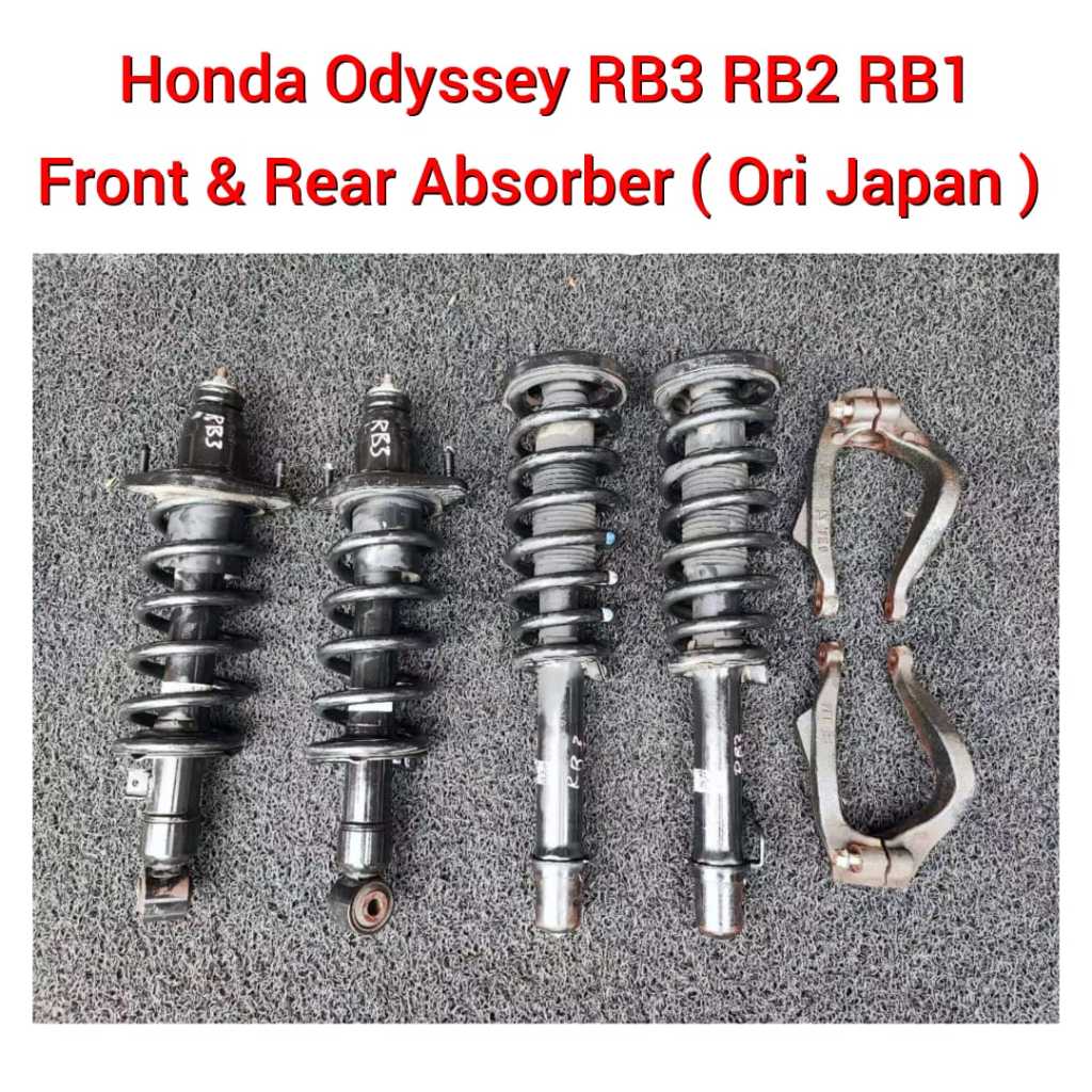 Honda Odyssey RB3 RB2 RB1 Front & Rear Absorber With Spring / Absober ...
