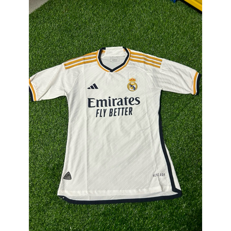 REAL MADRID HOME KIT PLAYER ISSUE SEASON 2023/24 | Shopee Malaysia