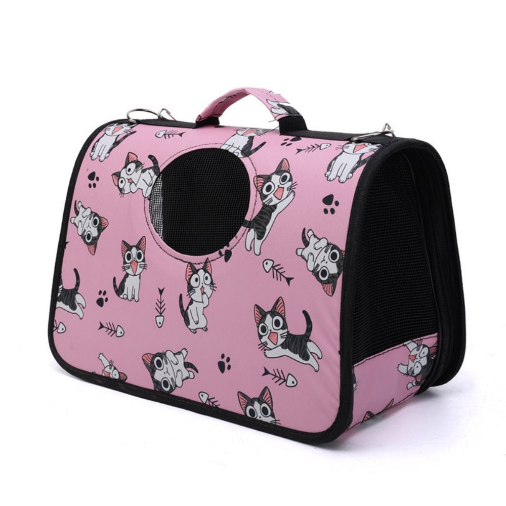 Bag Kucing Pet Bag LARGE 52cm Pet Cat Carrier Kucing Travel Foldable ...