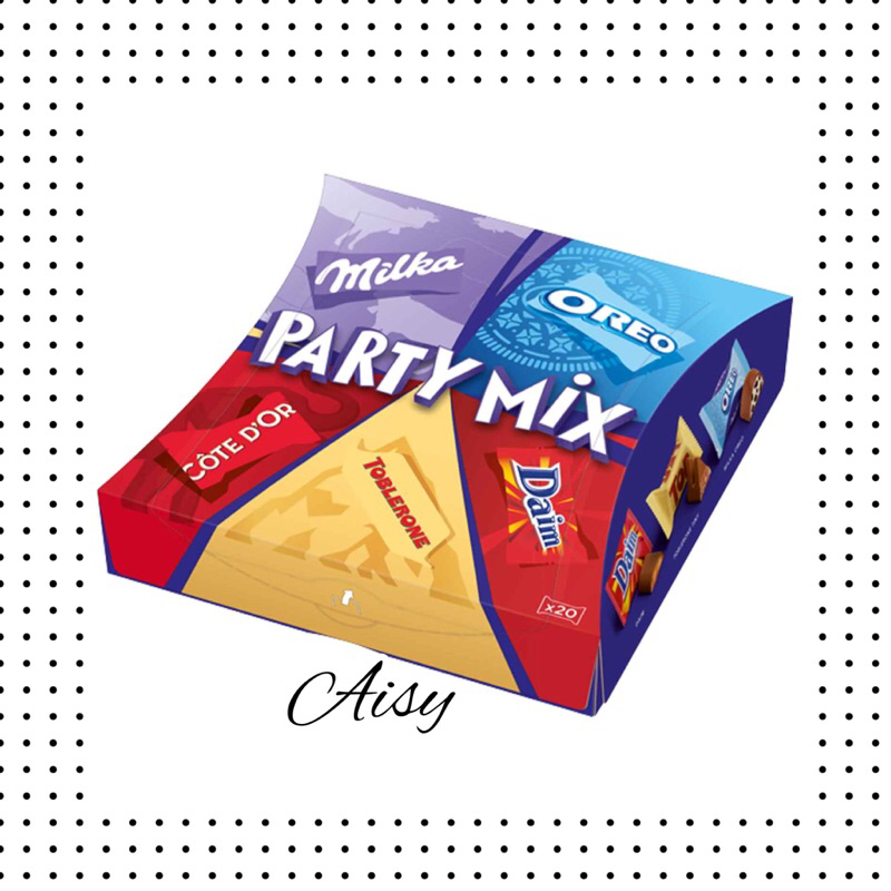 PROMOSI HEBAT !!! Milka Party Mix 159g ( Daim / Toblerone / Oreo ...