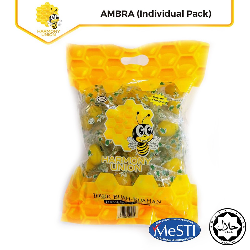 Harmony Union | 20pcs Jeruk Kedondong/Ambra Halal | Individual Pack in ...