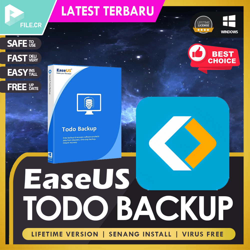 EaseUS Todo Backup 2023 + WinPE ISO 💯 EASY INSTALL SOFTWARE 💯 LIFETIME PREMIUM 💯 FAST DELIVERY 💯 ...