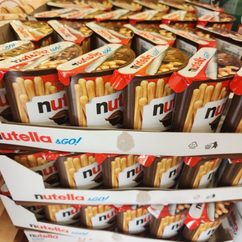 Nutella Ferrero & Go T1 x 12 624g | Shopee Malaysia