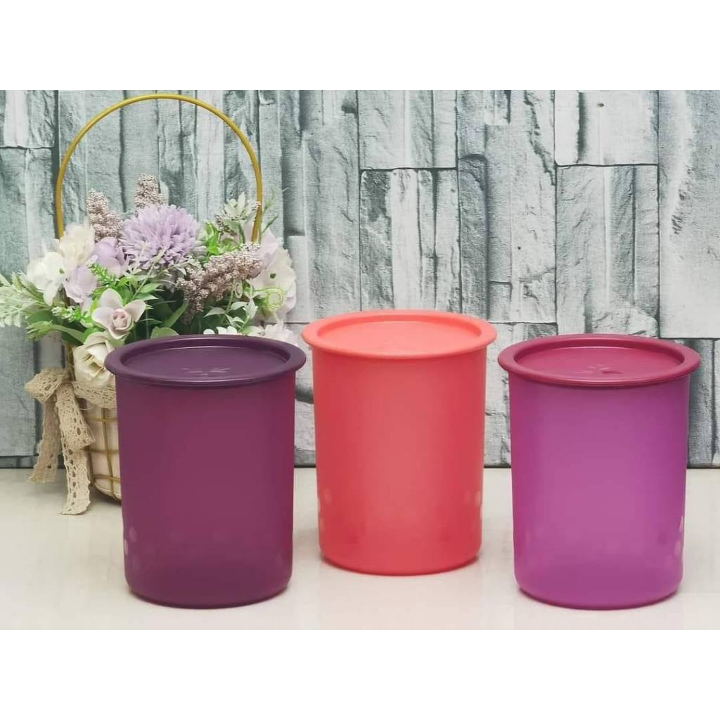 Tupperware Polkadot Ot Canister Set | Shopee Malaysia