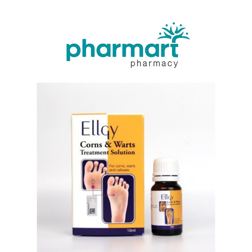 Ellgy Corns & Warts Treatment Solution Lotion 10ml . | Shopee Malaysia