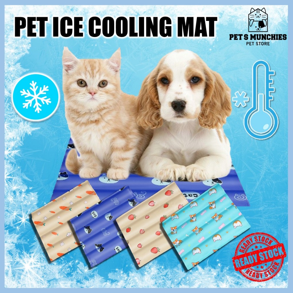 Pet Cooling Ice Mat Cooling Mat for Cat & Dog Katil Sejuk Kucing Summer ...