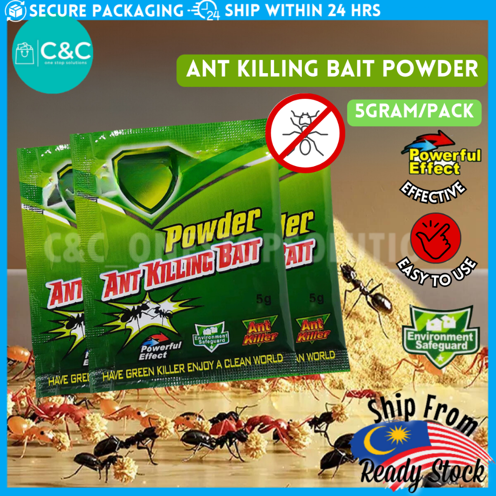 Power Ant Killing Bait / Power Cockroach Killing Bait 5g Insect Bait ...