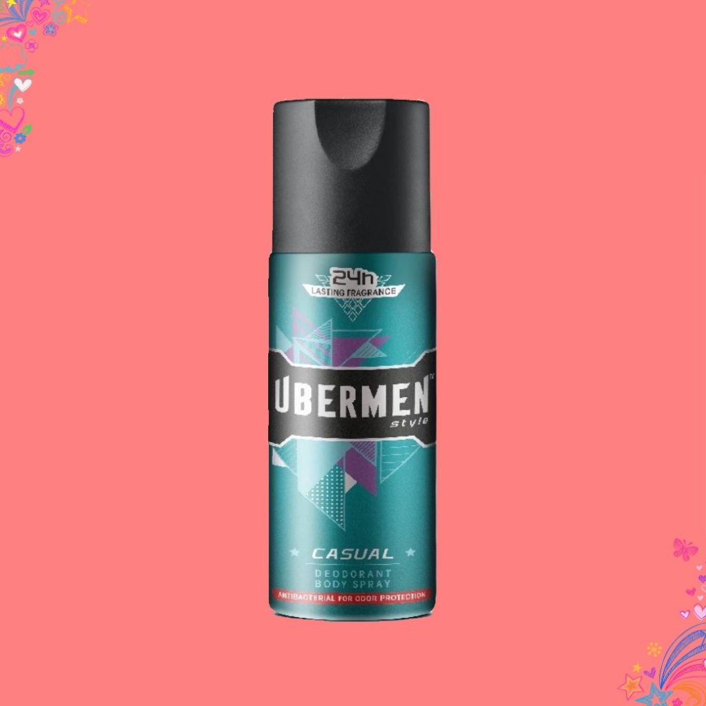 Ubermen Deodorant Spray Style Casual (125ml) | Shopee Malaysia