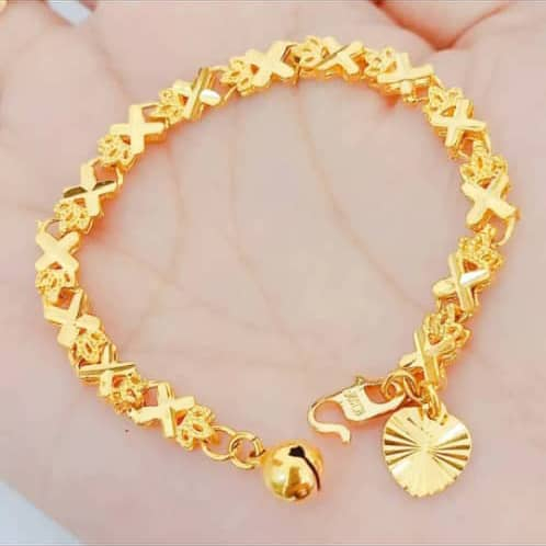Bracelet Rantai Tangan Emas Bangkok GOLD PLATED | Shopee Malaysia