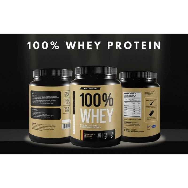 MUSCLE MATRIX 100% WHEY | Shopee Malaysia