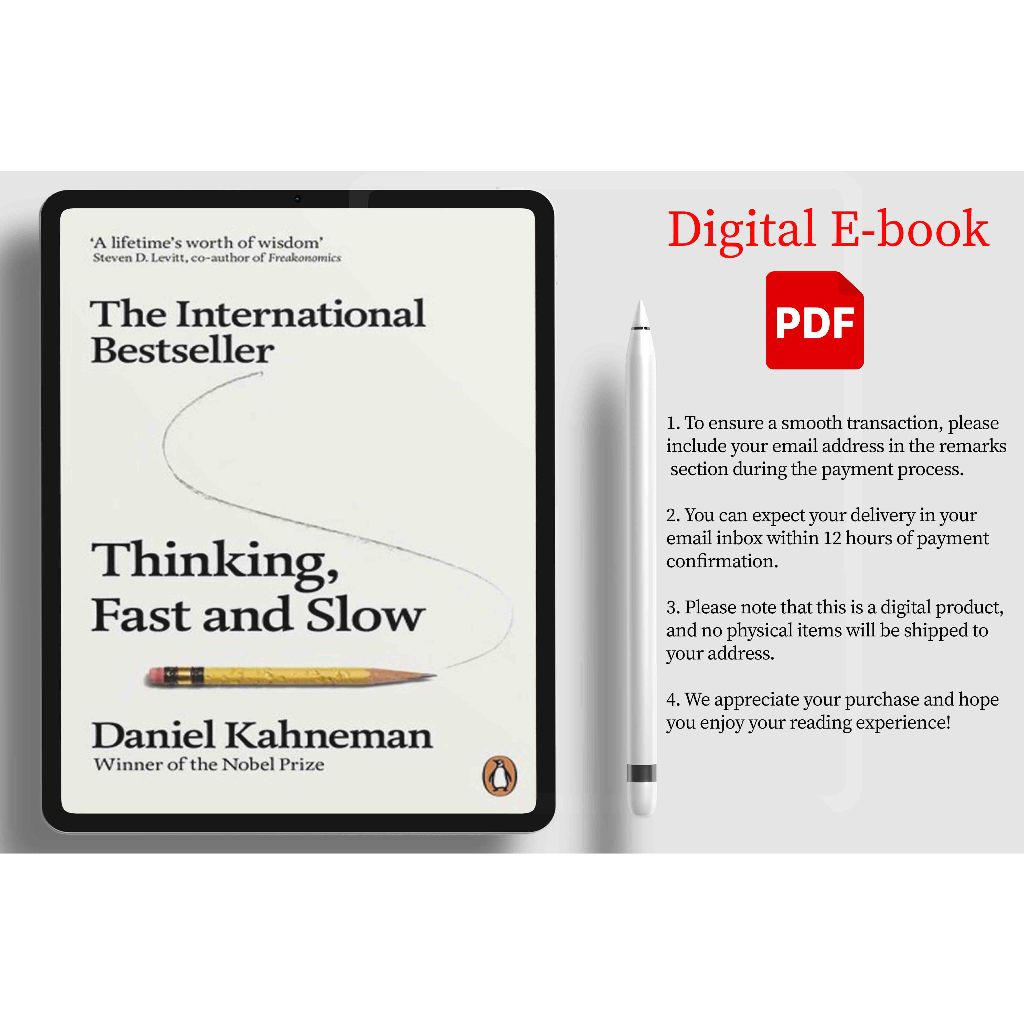Thinking, Fast and Slow (Daniel Kahneman) | Shopee Malaysia