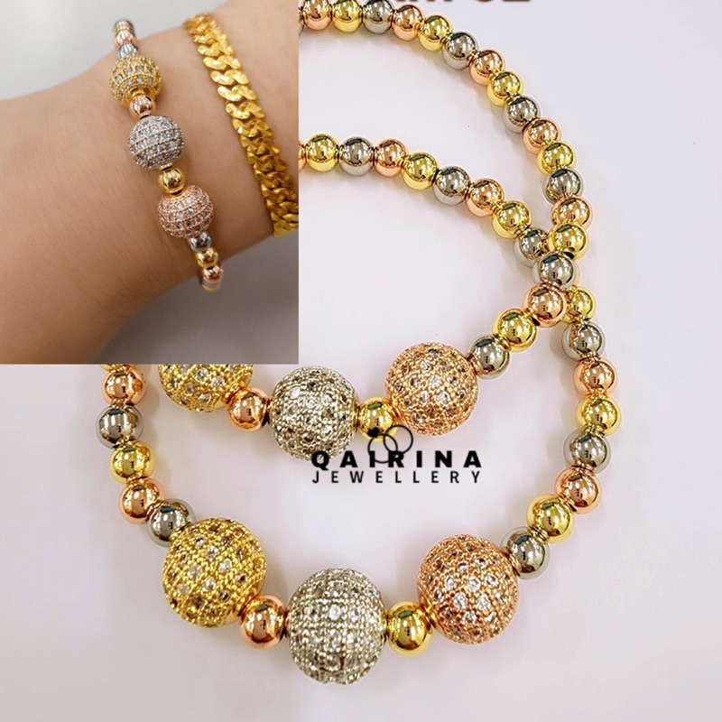 🔥NEW DESIGN🔥GELANG TANGAN FASHION 3 COLOR (SARUNG) | Shopee Malaysia