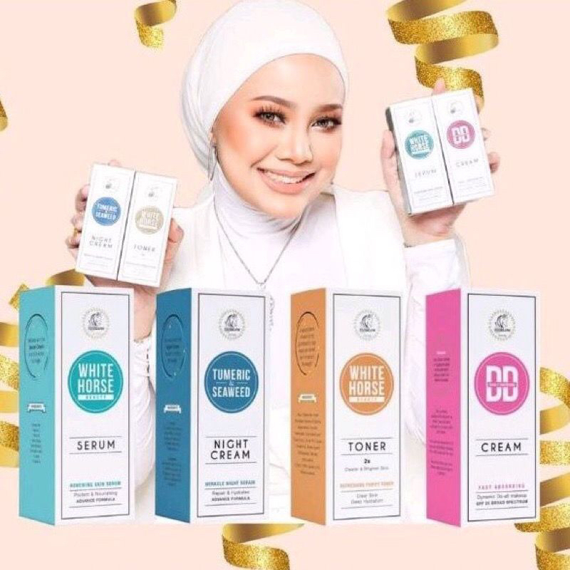 SKINCARE WHITE HORSE GLUTA JL FARA 💯 | Shopee Malaysia