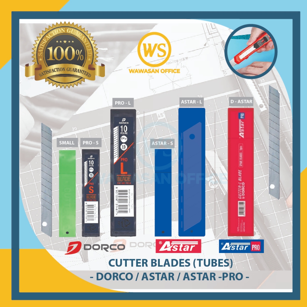 Cutter Blade / Dorco Cutter Blade / Astar Blade / Replacement Blade ...