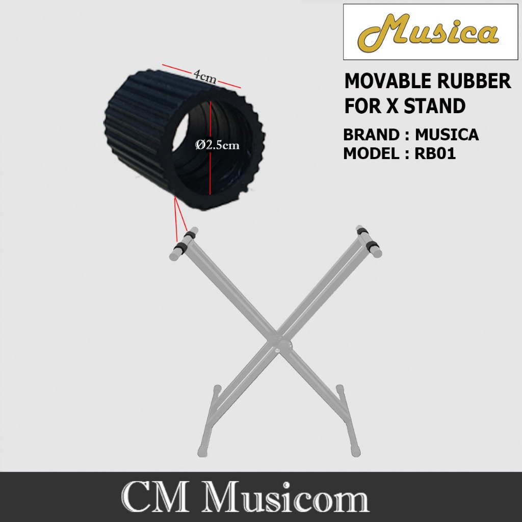 Movable Rubber for Keyboard X Stand (Musica) RB01 | Shopee Malaysia