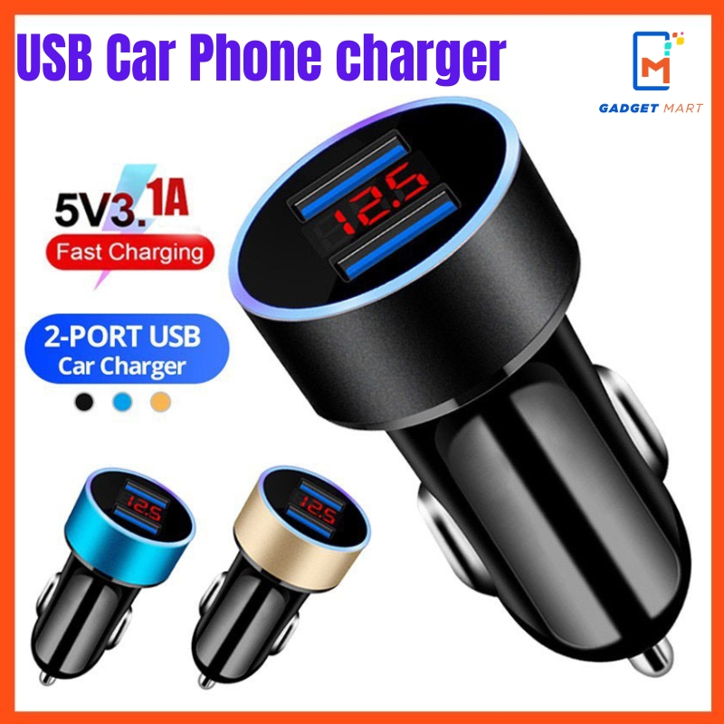 Car Usb Port Charger Extension Fast Charging Car Splitter Plug ...