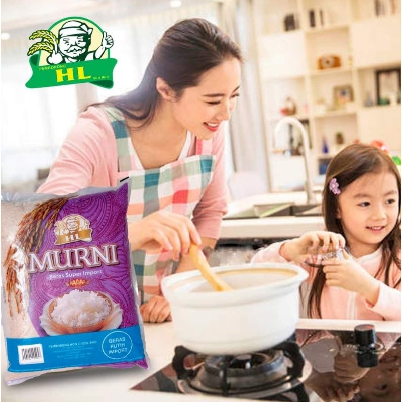 Murni Beras Putih Import 5kg | Shopee Malaysia
