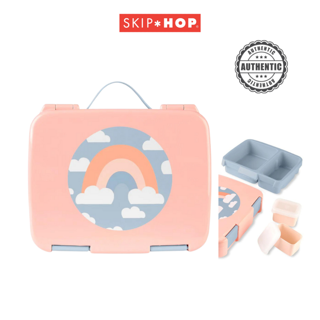 Skip Hop Spark Style Bento Kids Lunch Box - Rainbow (3yr+) (Ready Stock ...