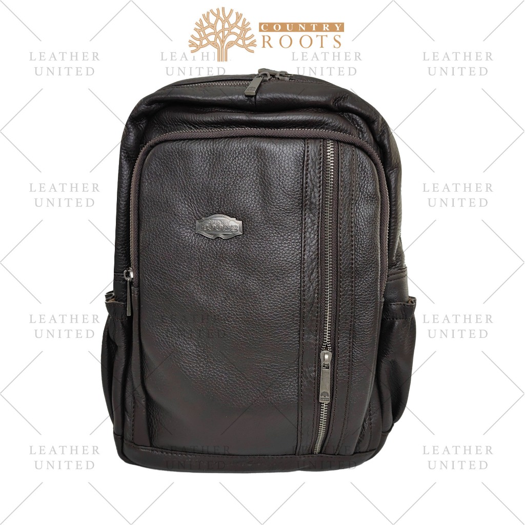 Country Roots Genuine Full Grain Cow Leather With Handle BackPack ...
