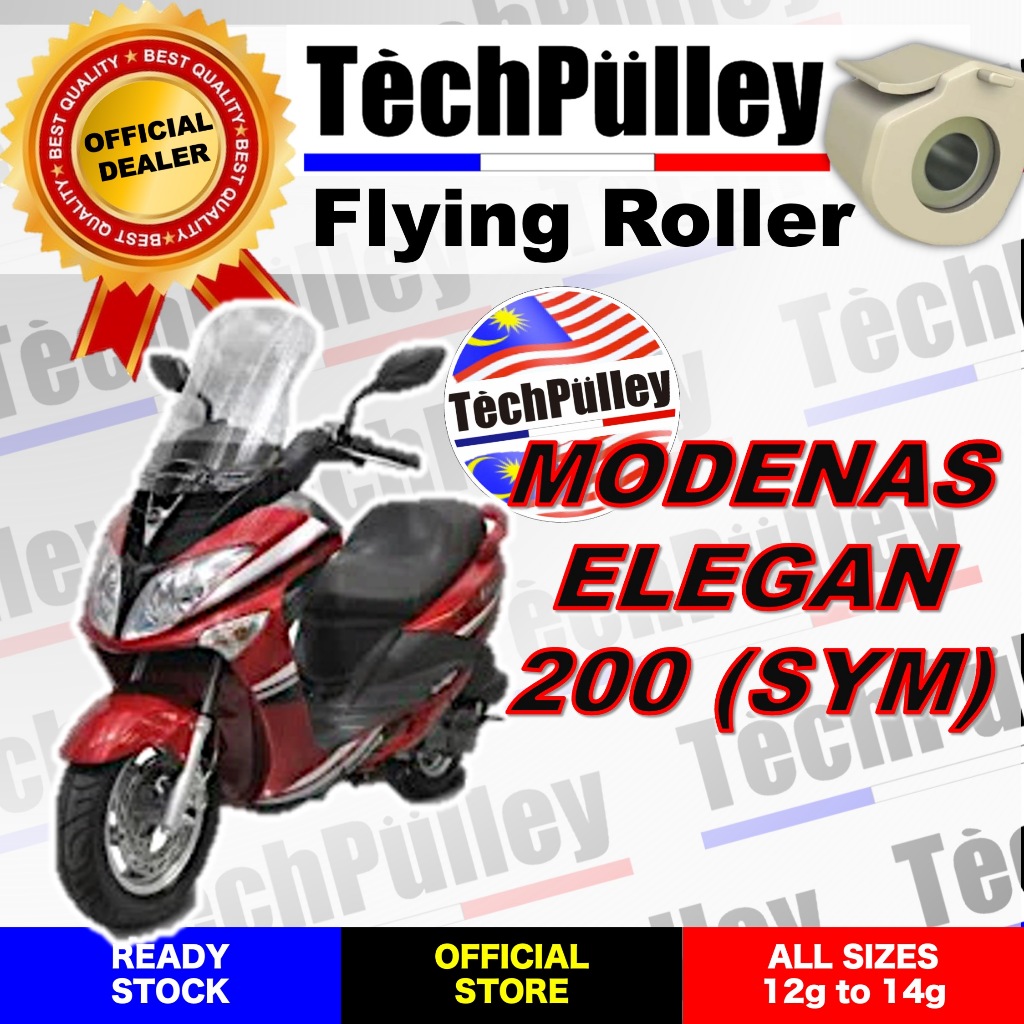 𝑻𝒆𝒄𝒉𝑷𝒖𝒍𝒍𝒆𝒚 𝑺𝒄𝒐𝒐𝒕𝒆𝒓 𝑹𝒐𝒍𝒍𝒆𝒓 for MODENAS ELEGAN 200 Tech Pulley | Shopee ...