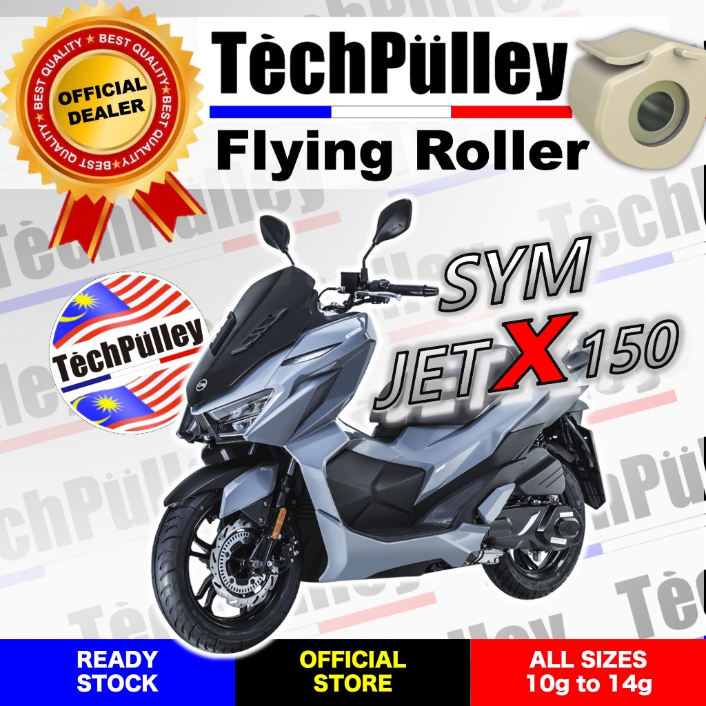 𝑻𝒆𝒄𝒉𝑷𝒖𝒍𝒍𝒆𝒚 𝑺𝒄𝒐𝒐𝒕𝒆𝒓 𝑹𝒐𝒍𝒍𝒆𝒓 for SYM Jet X JetX 150 GPX Drone Tech Pulley | Shopee Malaysia
