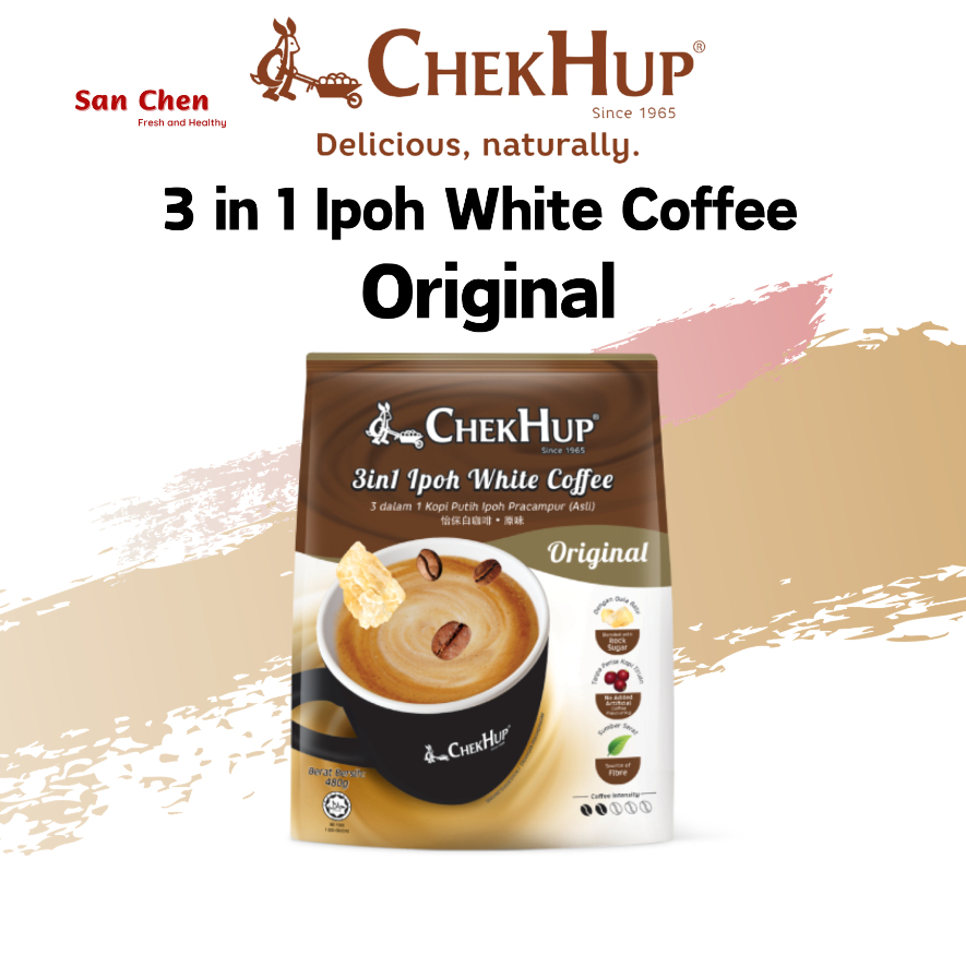Chek Hup 3in1 Ipoh White Coffee Original 12sx40g | Shopee Malaysia