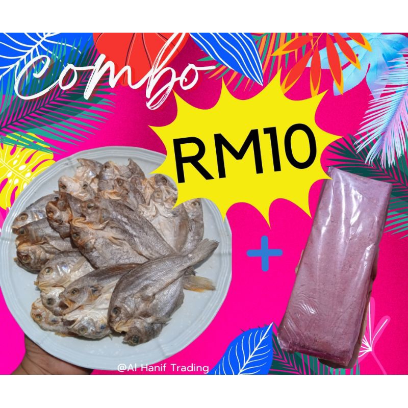 Combo Belacan + ikan masin | Shopee Malaysia