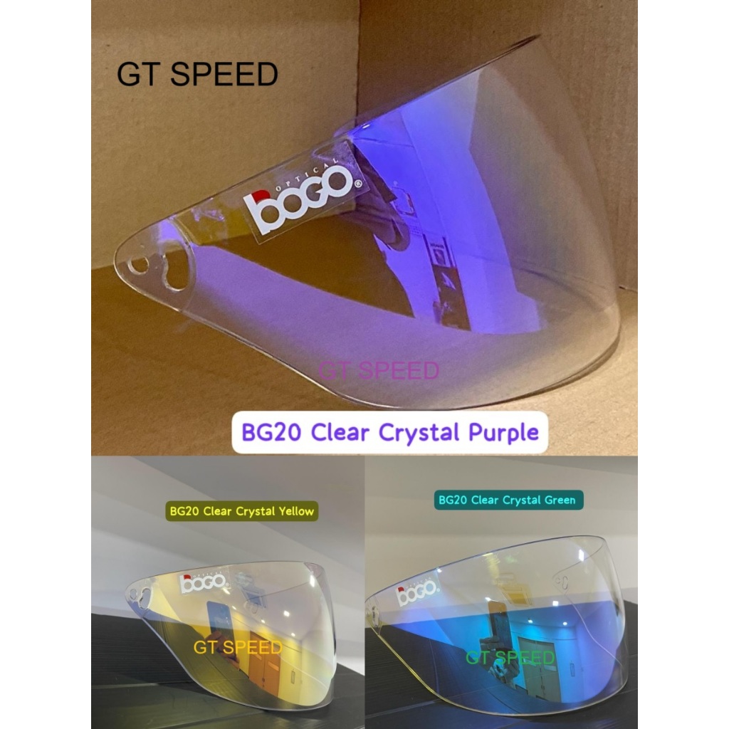 BOGO VISOR FOR HELMET SGV CRUISER/ SGV RIDER 2/ XDOT G118 (Clear ...