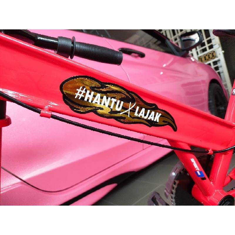 [NEW] Sticker Basikal Lajak - Cutting Sticker | Shopee Malaysia